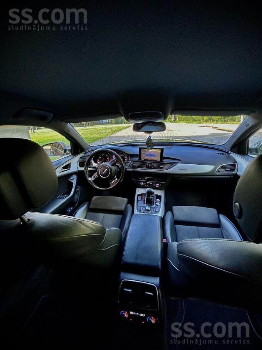 Brown Audi A6 2013 in Talsi, with an engine capacity of 3.00 L and mileage of 341 thousand km for 9200 €, photo 11 on AUTOMOTO.COM.LV