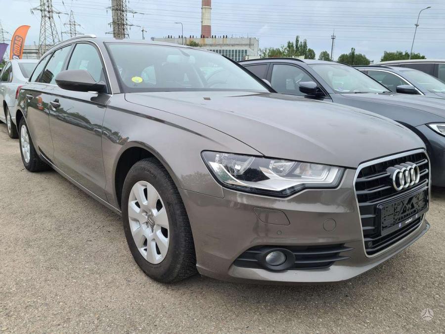 Brūns Audi A6 2013 Kauņa, ar dzinēja tilpumu 2.00 L un nobraukumu 300 tūkst. km par 8500 €, foto 1 vietnē AUTOMOTO.COM.LV