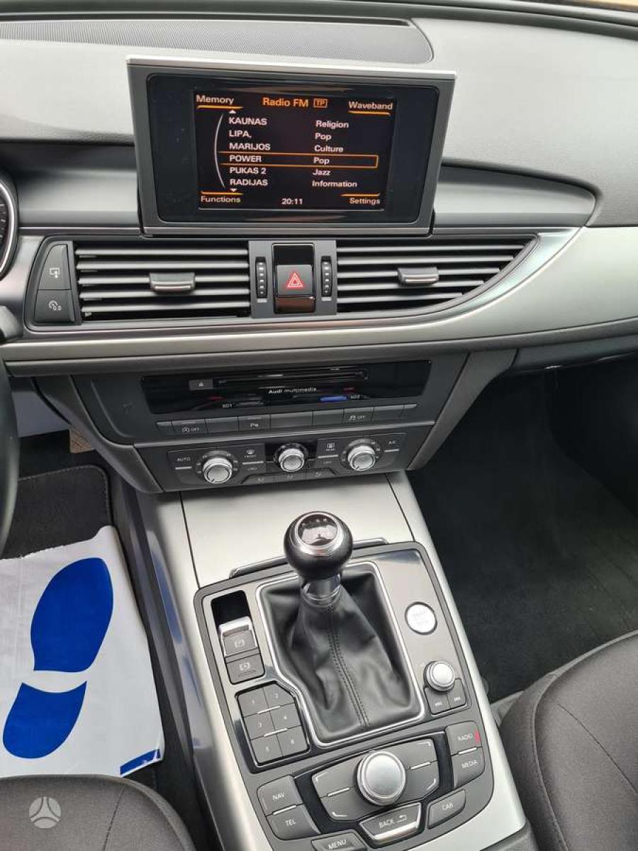 Brūns Audi A6 2013 Kauņa, ar dzinēja tilpumu 2.00 L un nobraukumu 300 tūkst. km par 8500 €, foto 24 vietnē AUTOMOTO.COM.LV