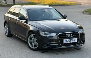 Brown Audi A6 2013 in Radviliskis, with an engine capacity of 3.00 L and mileage of 262 thousand km for 8650 €, photo  on AUTOMOTO.COM.LV