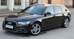 Brown Audi A6 2013 in Radviliskis, with an engine capacity of 3.00 L and mileage of 262 thousand km for 8650 €, photo 7 on AUTOMOTO.COM.LV