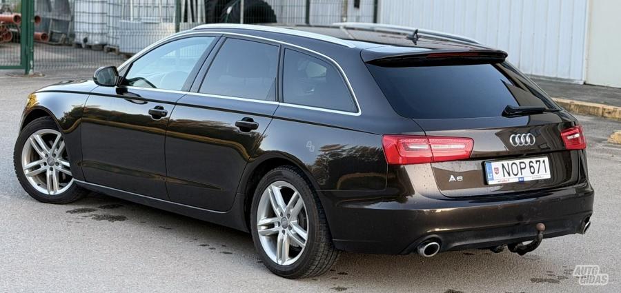Brown Audi A6 2013 in Radviliskis, with an engine capacity of 3.00 L and mileage of 262 thousand km for 8650 €, photo 13 on AUTOMOTO.COM.LV