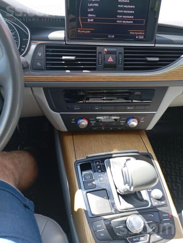 Brown Audi A6 2013 in Jekabpils, with an engine capacity of 3.00 L and mileage of 300 thousand km for 9550 €, photo 10 on AUTOMOTO.COM.LV