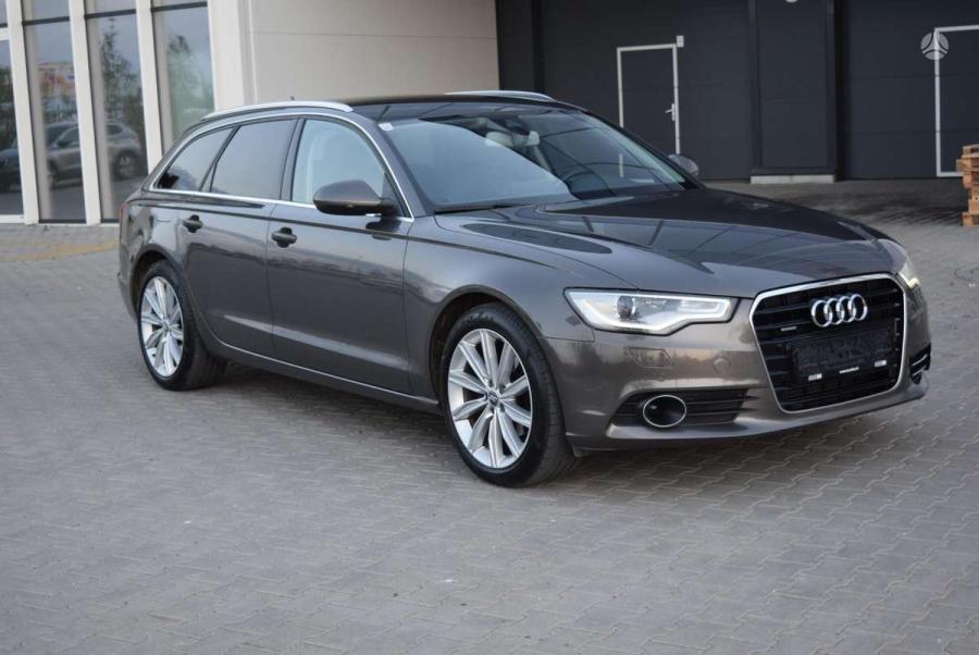 Brūns Audi A6 2013 Viļņa, ar dzinēja tilpumu 2.97 L un nobraukumu 263 tūkst. km par 9450 €, foto 1 vietnē AUTOMOTO.COM.LV