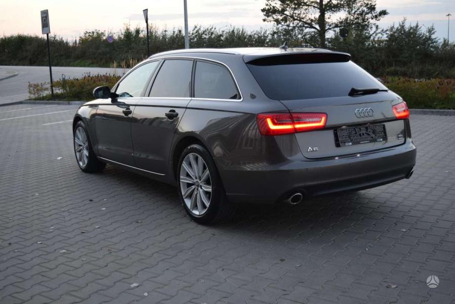 Brūns Audi A6 2013 Viļņa, ar dzinēja tilpumu 2.97 L un nobraukumu 263 tūkst. km par 9450 €, foto 6 vietnē AUTOMOTO.COM.LV