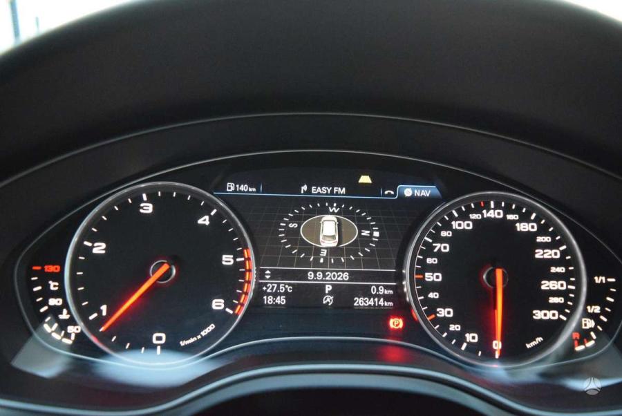 Brūns Audi A6 2013 Viļņa, ar dzinēja tilpumu 2.97 L un nobraukumu 263 tūkst. km par 9450 €, foto 20 vietnē AUTOMOTO.COM.LV