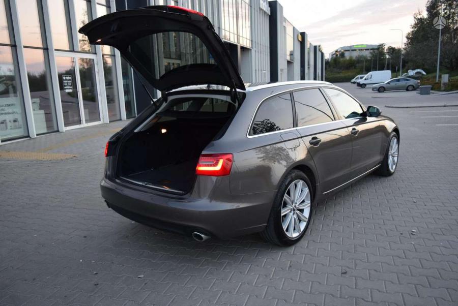 Brūns Audi A6 2013 Viļņa, ar dzinēja tilpumu 2.97 L un nobraukumu 263 tūkst. km par 9450 €, foto 30 vietnē AUTOMOTO.COM.LV