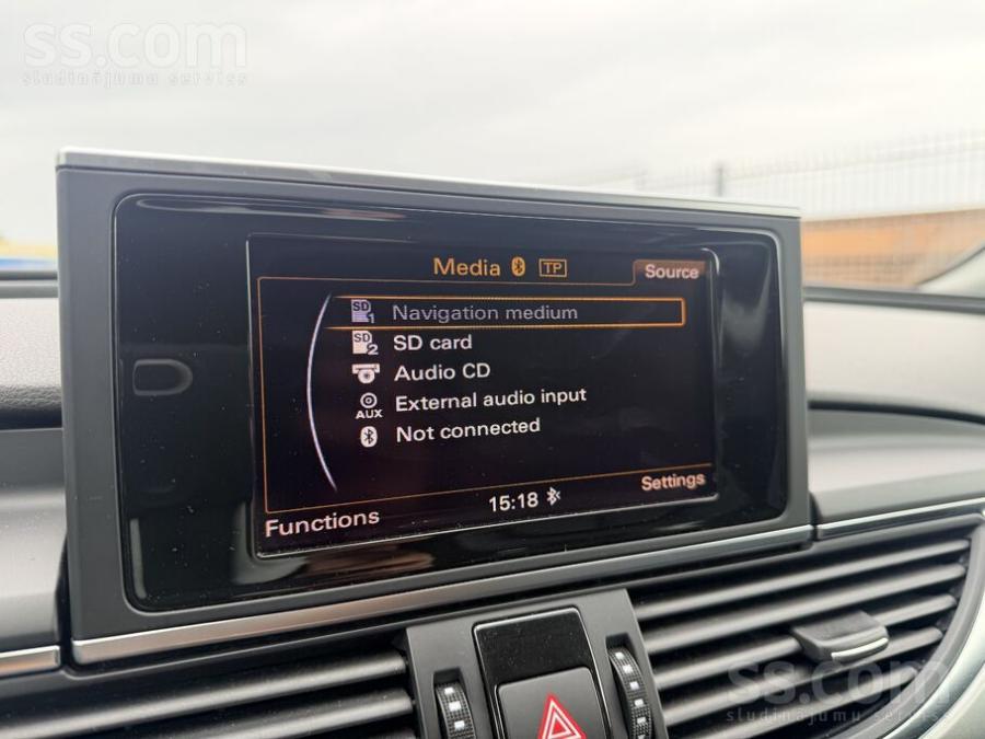 Brown Audi A6 2013 in Riga, with an engine capacity of 2.00 L and mileage of 243 thousand km for 9500 €, photo 18 on AUTOMOTO.COM.LV