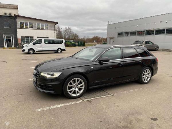 Brown Audi A6 2014 in Klaipeda, with an engine capacity of 2.97 L and mileage of 178 thousand km for 11200 €, photo 1 on AUTOMOTO.COM.LV