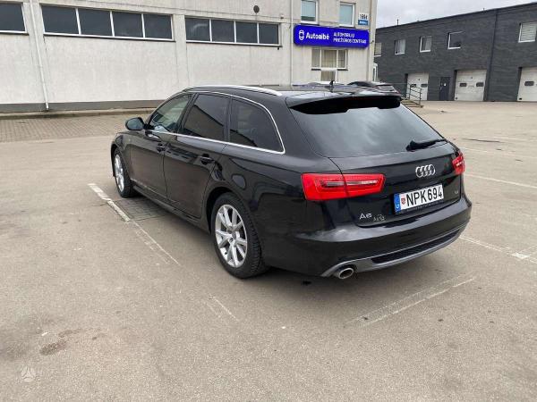 Brown Audi A6 2014 in Klaipeda, with an engine capacity of 2.97 L and mileage of 178 thousand km for 11200 €, photo 3 on AUTOMOTO.COM.LV