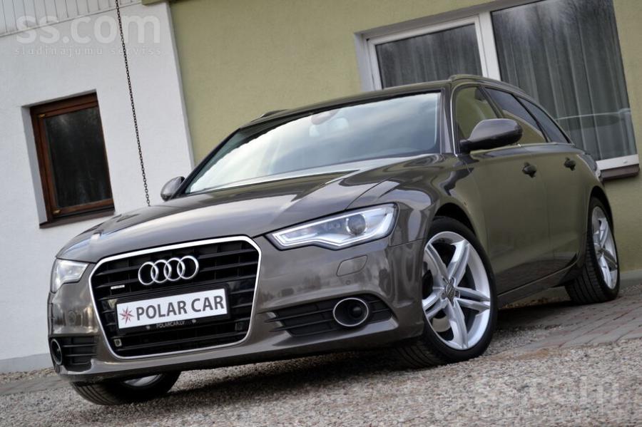 Brown Audi A6 2014 in Tukums, with an engine capacity of 3.00 L and mileage of 251 thousand km for 13190 €, photo 1 on AUTOMOTO.COM.LV