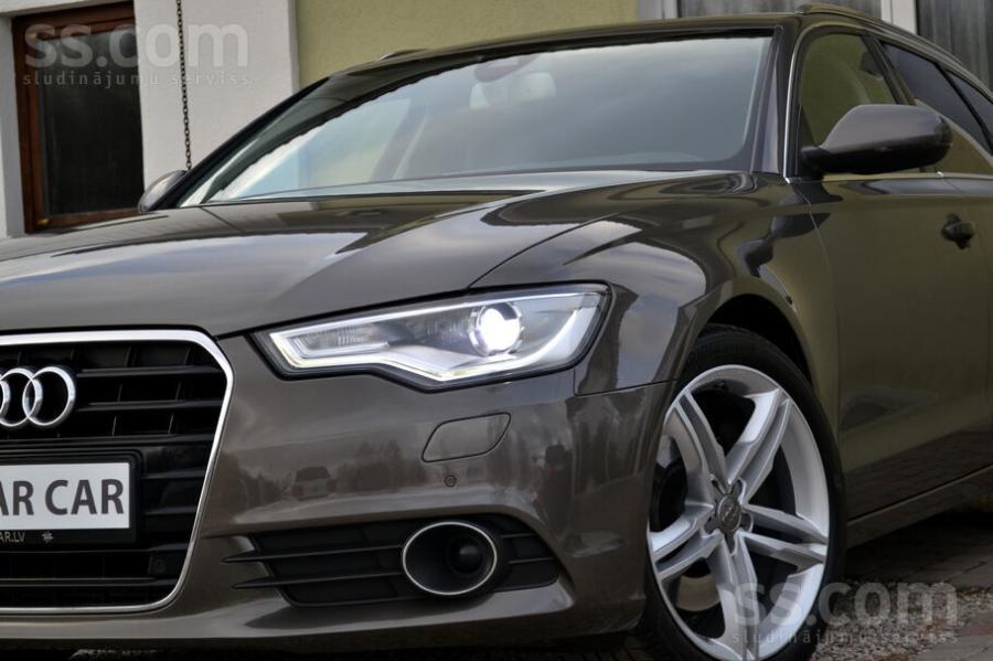Brown Audi A6 2014 in Tukums, with an engine capacity of 3.00 L and mileage of 251 thousand km for 13190 €, photo 6 on AUTOMOTO.COM.LV