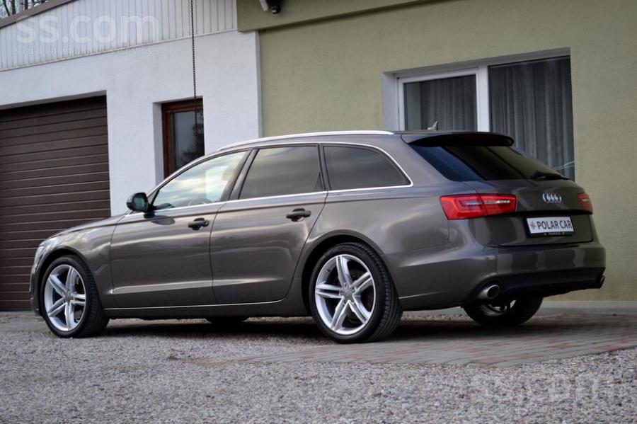 Brown Audi A6 2014 in Tukums, with an engine capacity of 3.00 L and mileage of 251 thousand km for 13190 €, photo 10 on AUTOMOTO.COM.LV