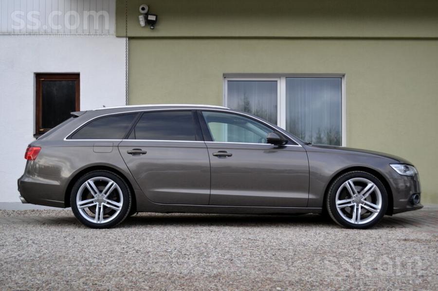 Brown Audi A6 2014 in Tukums, with an engine capacity of 3.00 L and mileage of 251 thousand km for 13190 €, photo 12 on AUTOMOTO.COM.LV