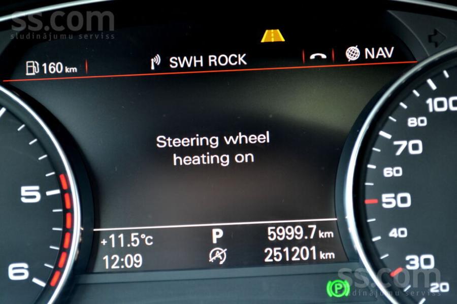 Brown Audi A6 2014 in Tukums, with an engine capacity of 3.00 L and mileage of 251 thousand km for 13190 €, photo 19 on AUTOMOTO.COM.LV