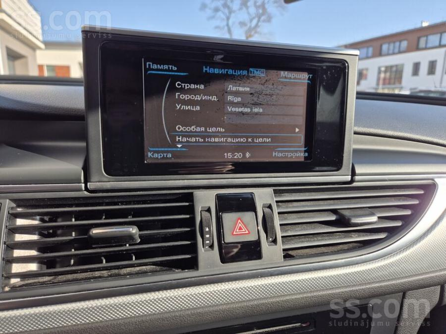 Brūns Audi A6 2014 Rēzekne, ar dzinēja tilpumu 3.00 L un nobraukumu 305 tūkst. km par 9450 €, foto 14 vietnē AUTOMOTO.COM.LV