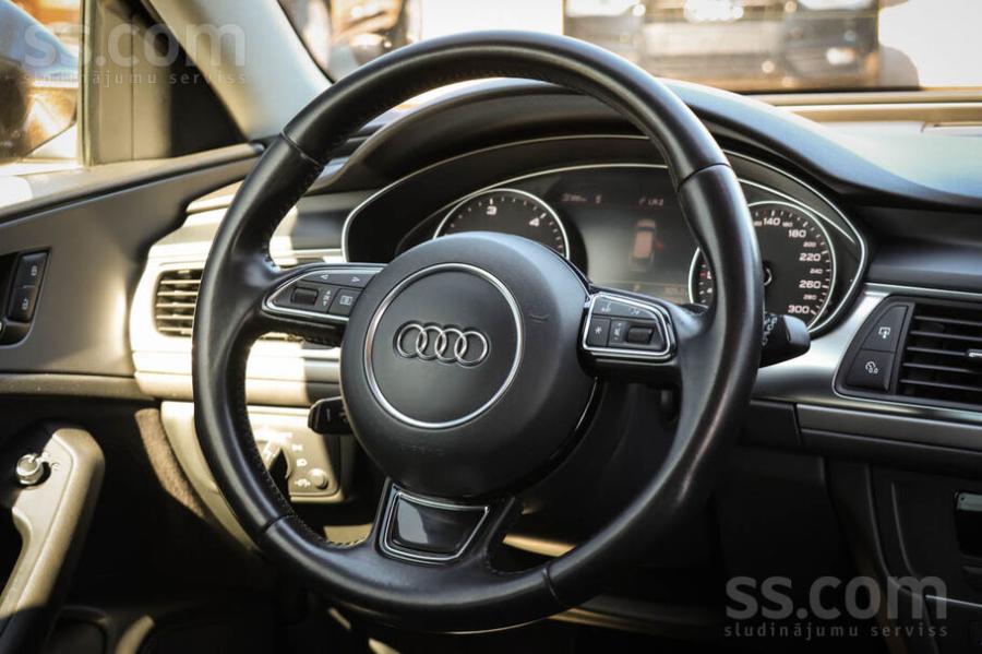 Brown Audi A6 2014 in Tukums, with an engine capacity of 3.00 L and mileage of 269 thousand km for 12990 €, photo 12 on AUTOMOTO.COM.LV