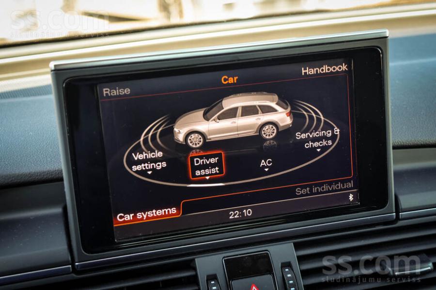 Brown Audi A6 2014 in Tukums, with an engine capacity of 3.00 L and mileage of 269 thousand km for 12990 €, photo 17 on AUTOMOTO.COM.LV