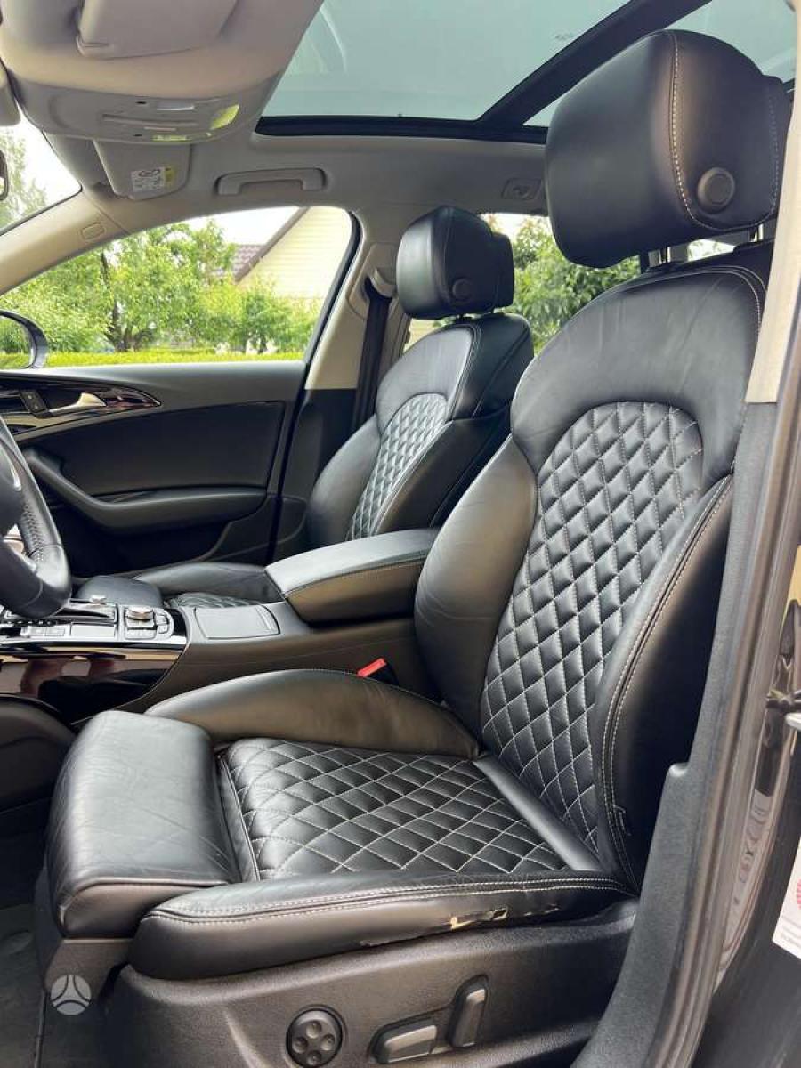 Brown Audi A6 2014 in Kaunas, with an engine capacity of 2.97 L and mileage of 249 thousand km for 7950 €, photo 23 on AUTOMOTO.COM.LV