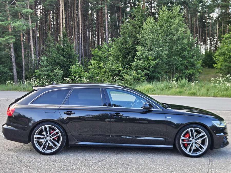 Brown Audi A6 2014 in Alytus, with an engine capacity of 2.97 L and mileage of 242 thousand km for 13999 €, photo 12 on AUTOMOTO.COM.LV