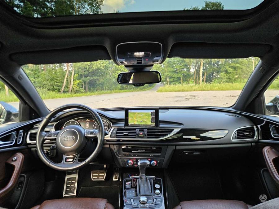Brown Audi A6 2014 in Alytus, with an engine capacity of 2.97 L and mileage of 242 thousand km for 13999 €, photo 36 on AUTOMOTO.COM.LV