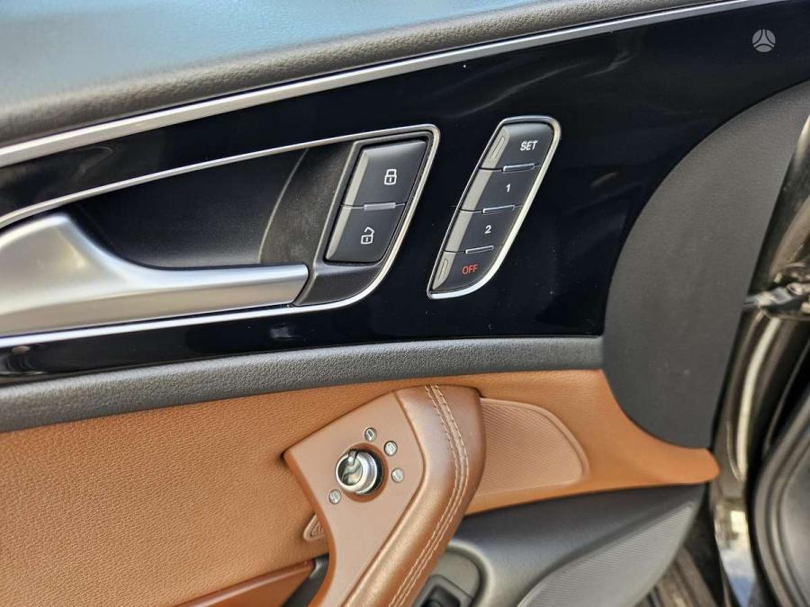 Brown Audi A6 2014 in Alytus, with an engine capacity of 2.97 L and mileage of 242 thousand km for 13999 €, photo 40 on AUTOMOTO.COM.LV