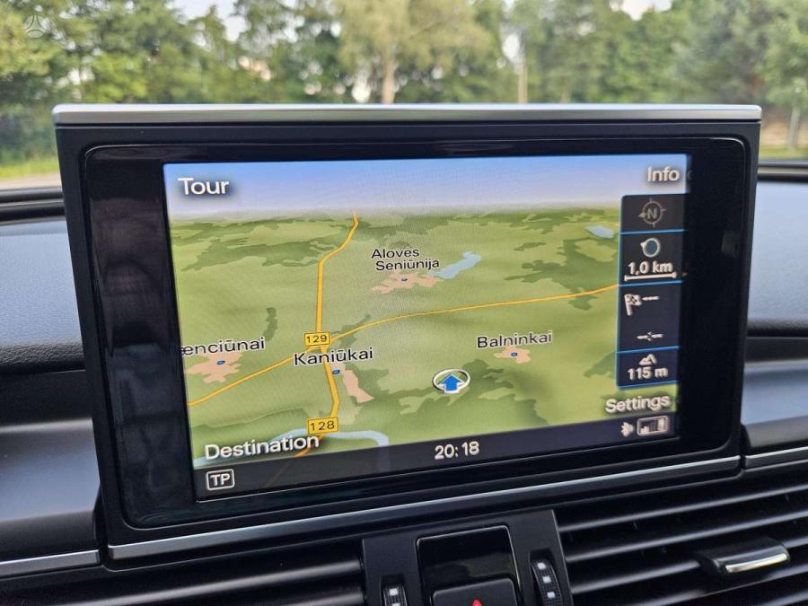 Brown Audi A6 2014 in Alytus, with an engine capacity of 2.97 L and mileage of 242 thousand km for 13999 €, photo 54 on AUTOMOTO.COM.LV