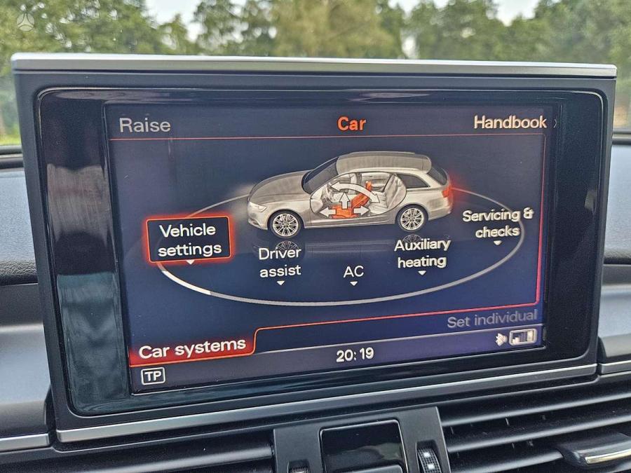 Brown Audi A6 2014 in Alytus, with an engine capacity of 2.97 L and mileage of 242 thousand km for 13999 €, photo 58 on AUTOMOTO.COM.LV