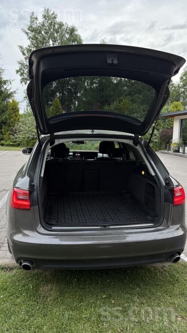 Brown Audi A6 2014 in Riga, with an engine capacity of 3.00 L and mileage of 344 thousand km for 8338 €, photo 3 on AUTOMOTO.COM.LV