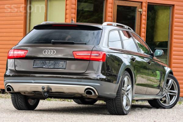 Brown Audi A6 2014 in Tukums, with an engine capacity of 3.00 L and mileage of 268 thousand km for 12490 €, photo 3 on AUTOMOTO.COM.LV