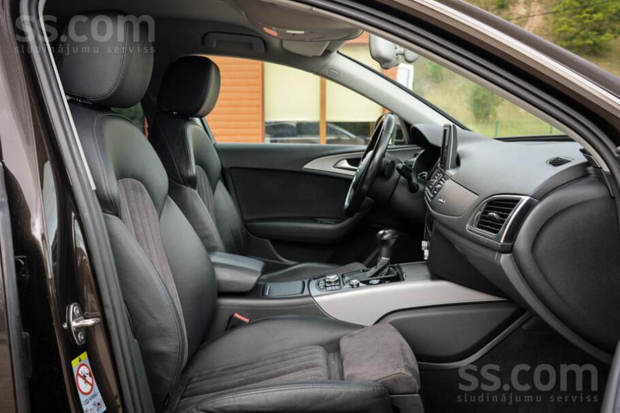 Brūns Audi A6 2014 Tukums, ar dzinēja tilpumu 3.00 L un nobraukumu 268 tūkst. km par 12490 €, foto 9 vietnē AUTOMOTO.COM.LV