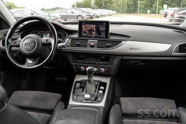 Brown Audi A6 2014 in Tukums, with an engine capacity of 3.00 L and mileage of 268 thousand km for 12490 €, photo 10 on AUTOMOTO.COM.LV