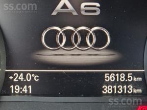 Brown Audi A6 2014 in Bauska, with an engine capacity of 2.00 L and mileage of 381 thousand km for 7900 €, photo 9 on AUTOMOTO.COM.LV
