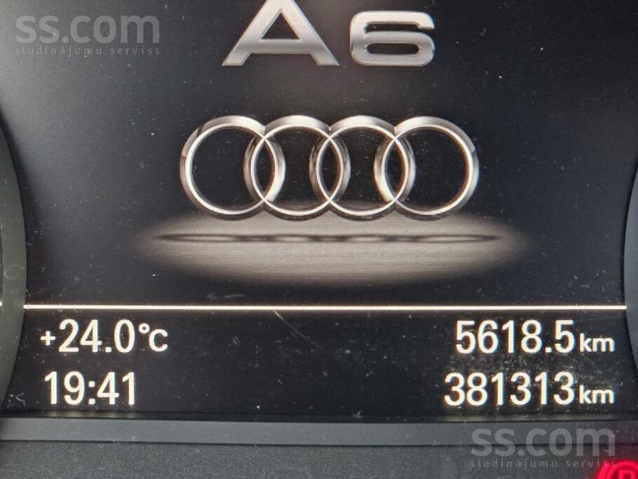 Brown Audi A6 2014 in Bauska, with an engine capacity of 2.00 L and mileage of 381 thousand km for 7900 €, photo 9 on AUTOMOTO.COM.LV
