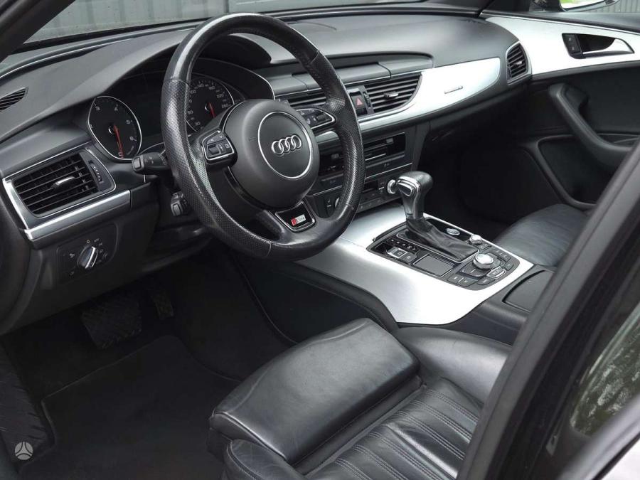 Brown Audi A6 2014 in Kaunas, with an engine capacity of 3.00 L and mileage of 300 thousand km for 13500 €, photo 14 on AUTOMOTO.COM.LV