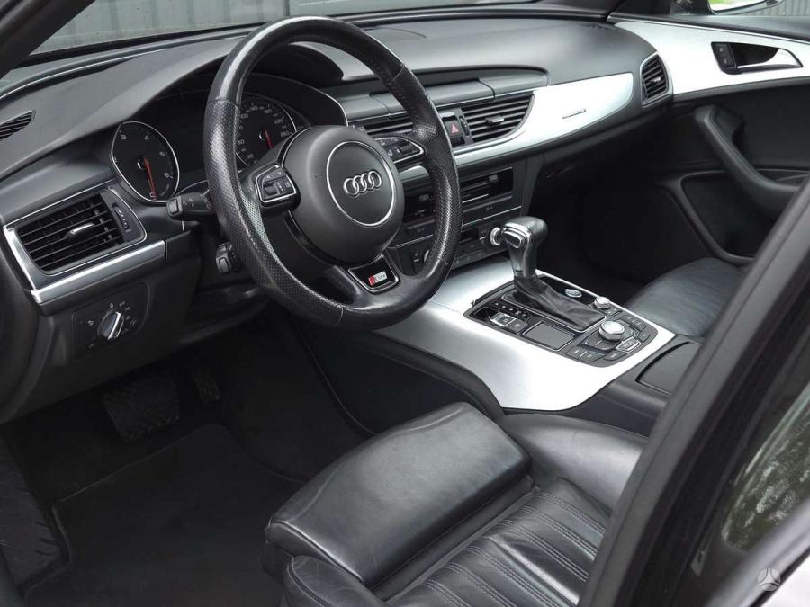 Brown Audi A6 2014 in Kaunas, with an engine capacity of 3.00 L and mileage of 300 thousand km for 13500 €, photo 14 on AUTOMOTO.COM.LV