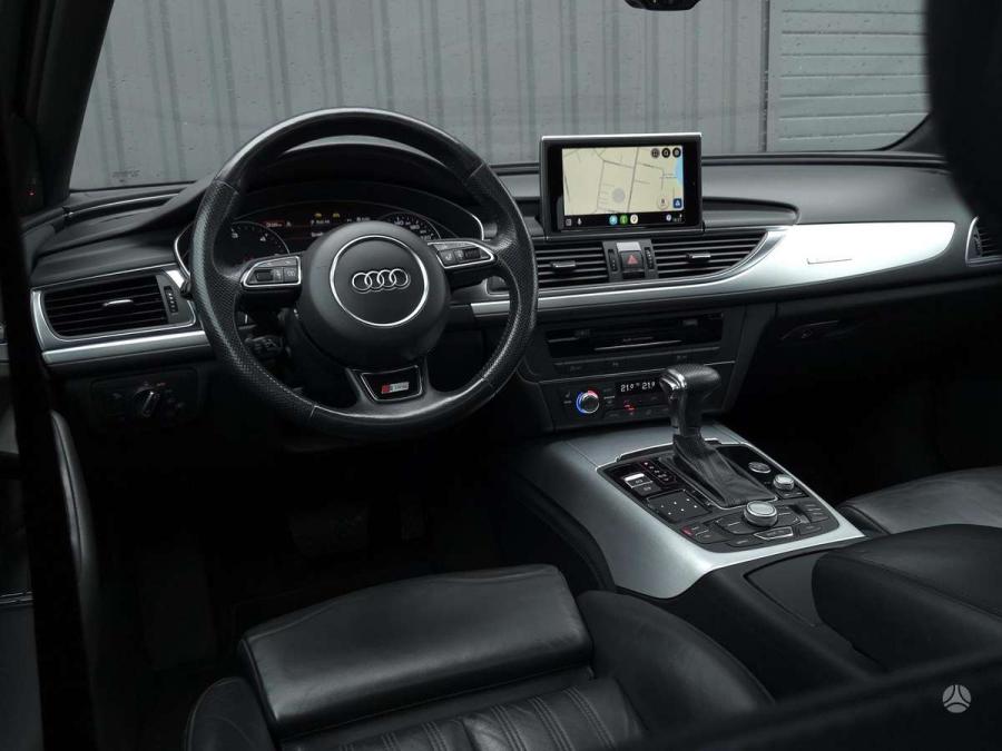 Brown Audi A6 2014 in Kaunas, with an engine capacity of 3.00 L and mileage of 300 thousand km for 13500 €, photo 21 on AUTOMOTO.COM.LV