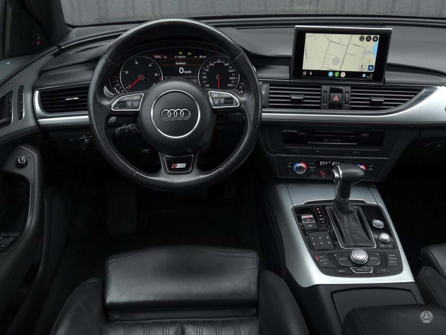 Brown Audi A6 2014 in Kaunas, with an engine capacity of 3.00 L and mileage of 300 thousand km for 13500 €, photo 29 on AUTOMOTO.COM.LV