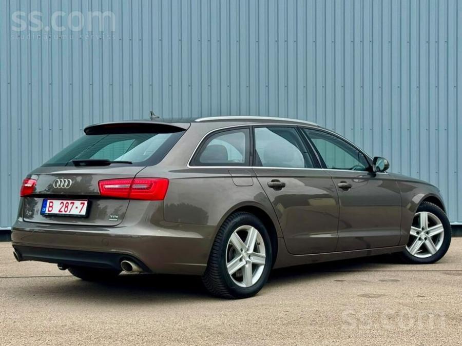 Brūns Audi A6 2014 Valmiera, ar dzinēja tilpumu 3.00 L un nobraukumu 304 tūkst. km par 8750 €, foto 6 vietnē AUTOMOTO.COM.LV