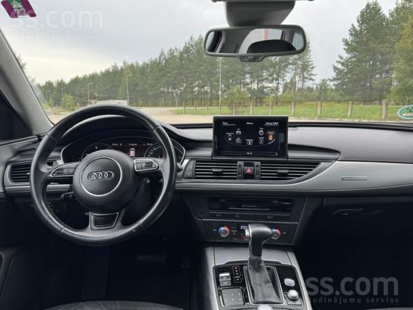 Brown Audi A6 2014 in Valmiera, with an engine capacity of 3.00 L and mileage of 304 thousand km for 8750 €, photo 11 on AUTOMOTO.COM.LV