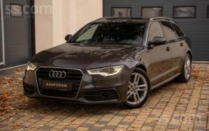 Brown Audi A6 2014 in Riga, with an engine capacity of 2.00 L and mileage of 338 thousand km for 10990 €, photo  on AUTOMOTO.COM.LV