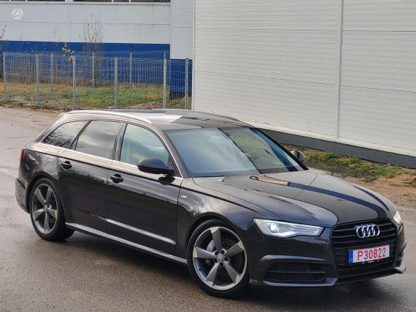 Brown Audi A6 2015 in Vilnius, with an engine capacity of 2.97 L and mileage of 207 thousand km for 12750 €, photo 1 on AUTOMOTO.COM.LV