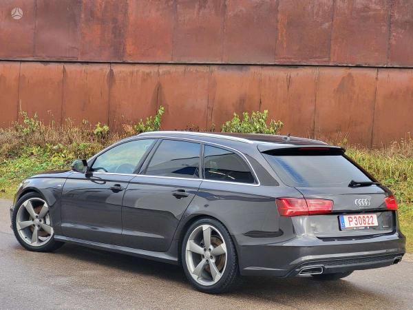 Brown Audi A6 2015 in Vilnius, with an engine capacity of 2.97 L and mileage of 207 thousand km for 12750 €, photo 5 on AUTOMOTO.COM.LV