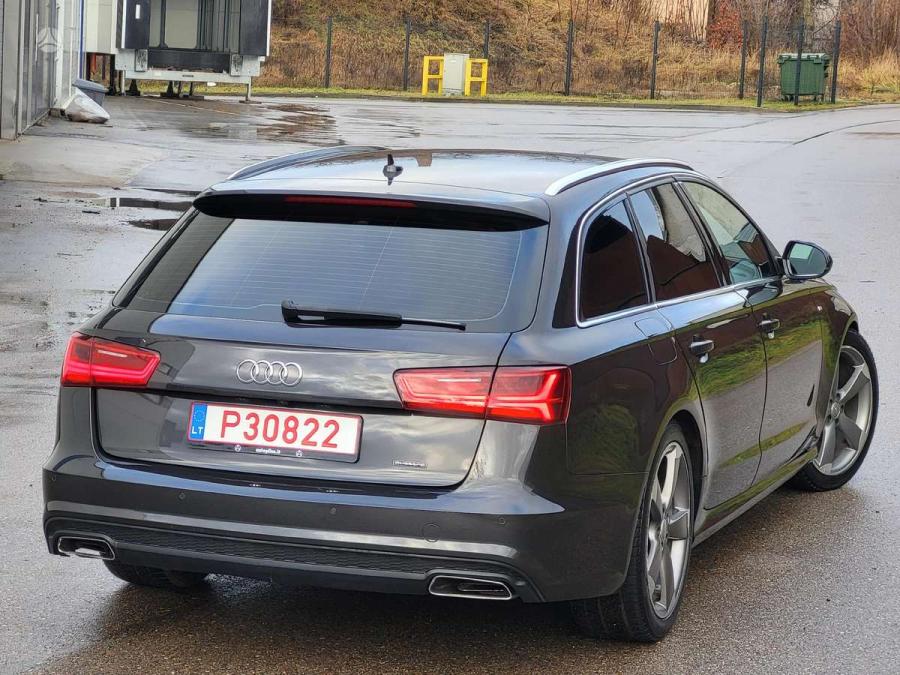 Brūns Audi A6 2015 Viļņa, ar dzinēja tilpumu 2.97 L un nobraukumu 207 tūkst. km par 12750 €, foto 6 vietnē AUTOMOTO.COM.LV