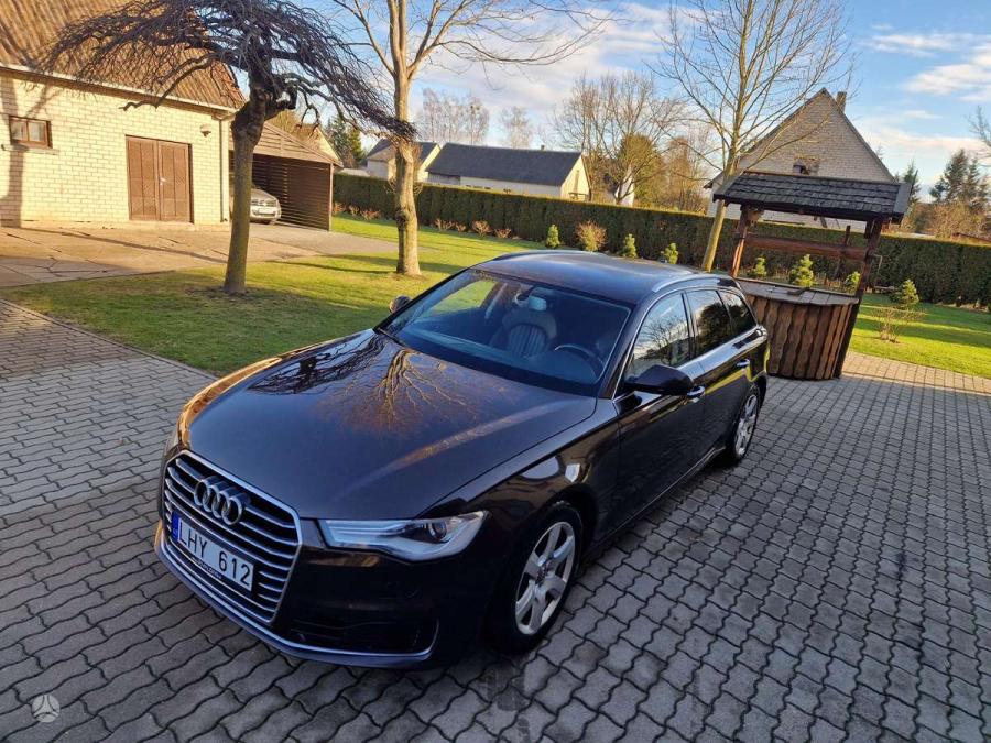 Brūns Audi A6 2015 Šakiai, ar dzinēja tilpumu 1.97 L un nobraukumu 243 tūkst. km par 13900 €, foto 1 vietnē AUTOMOTO.COM.LV