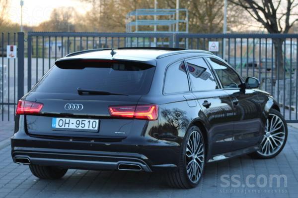 Brown Audi A6 2015 in Jelgava, with an engine capacity of 3.00 L and mileage of 0 thousand km for 14500 €, photo 6 on AUTOMOTO.COM.LV