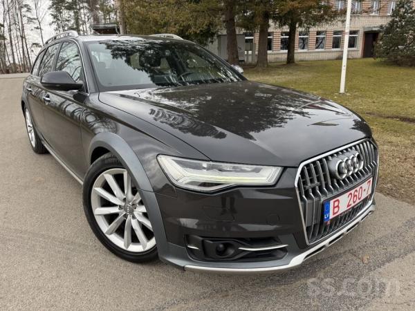Brown Audi A6 2015 in Ogre, with an engine capacity of 3.00 L and mileage of 301 thousand km for 14880 €, photo 4 on AUTOMOTO.COM.LV
