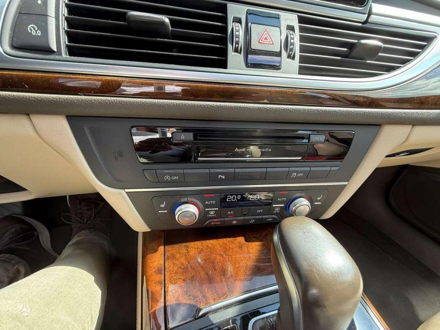 Brūns Audi A6 2015 Šauļi, ar dzinēja tilpumu 1.97 L un nobraukumu 370 tūkst. km par 8900 €, foto 14 vietnē AUTOMOTO.COM.LV