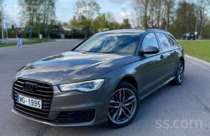 Brown Audi A6 2015 in Riga, with an engine capacity of 2.00 L and mileage of 374 thousand km for 9700 €, photo  on AUTOMOTO.COM.LV