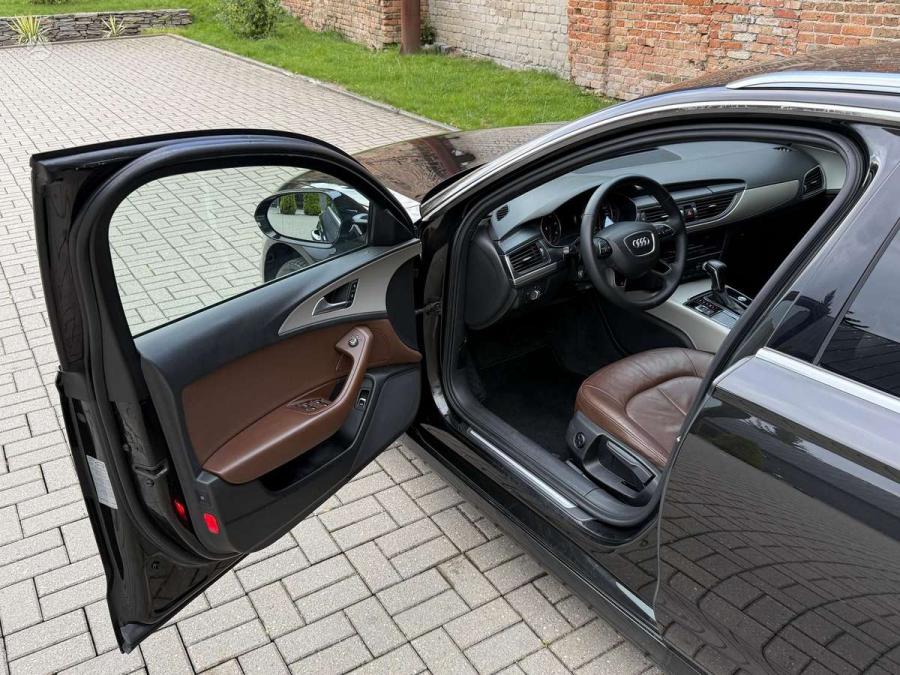 Brown Audi A6 2015 in Kedainiai, with an engine capacity of 1.97 L and mileage of 281 thousand km for 12950 €, photo 20 on AUTOMOTO.COM.LV